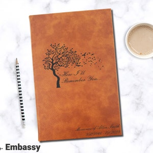 Celebration of Life Memorial Journal, Letters to Heaven Notebook, Loss ...