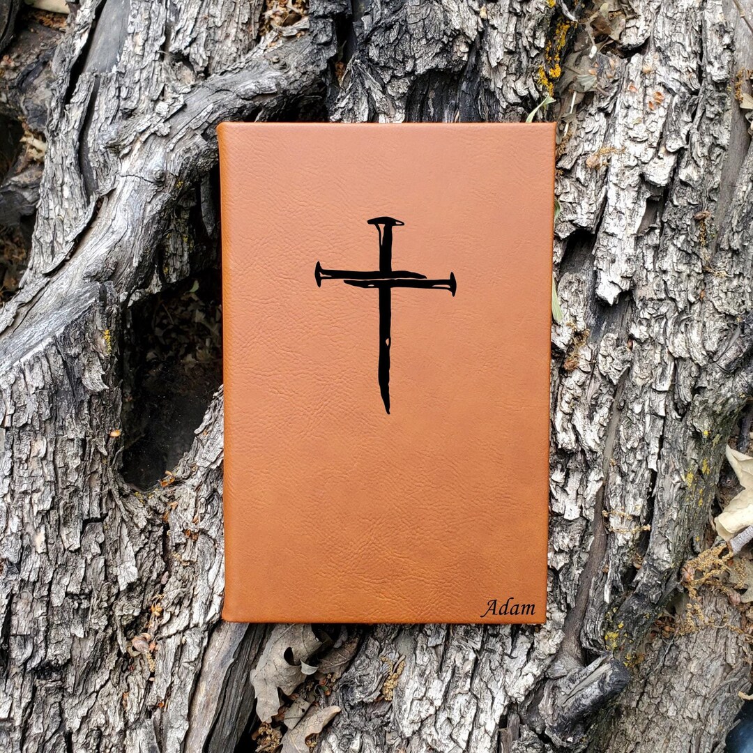 Religious Cross of Nails Journal | Christian Cross Notebook | Unique ...