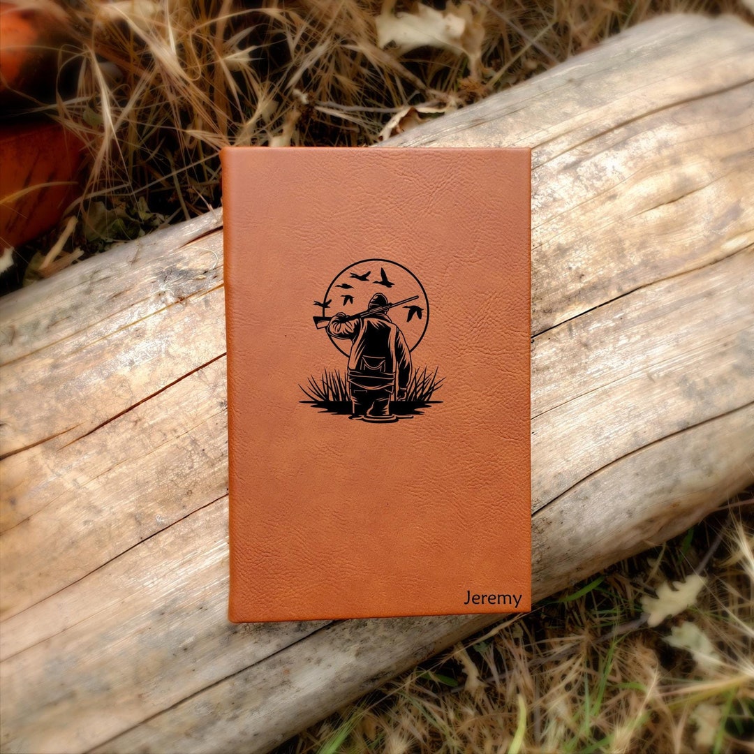 Hunting Journal Adventure Notebook | Unique Leatherette Cover Lined ...