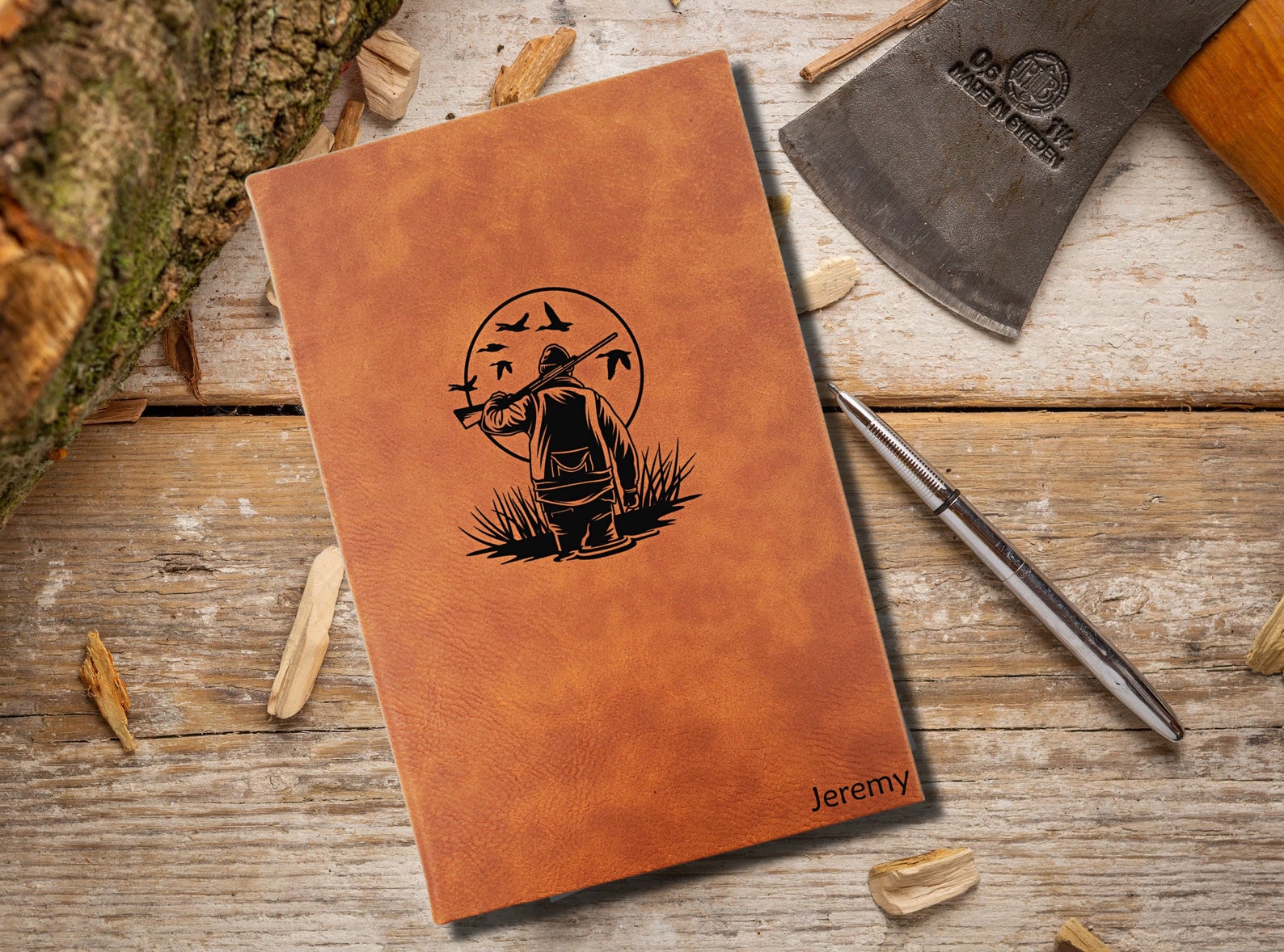 Hunting Journal Adventure Notebook Unique Leatherette Cover - Etsy