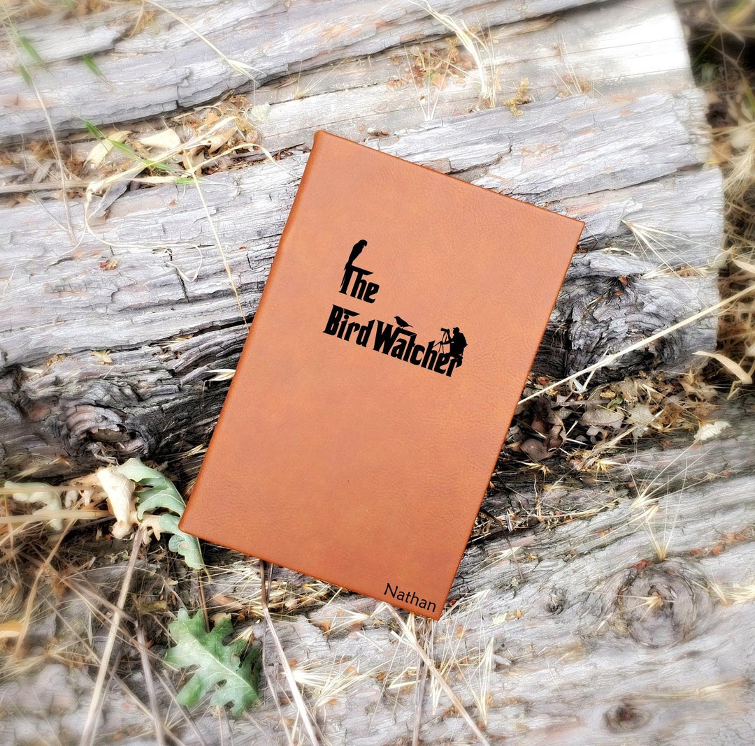 Personalized Bird Watcher Nature Journal Notebook | Birding Bird Diary ...