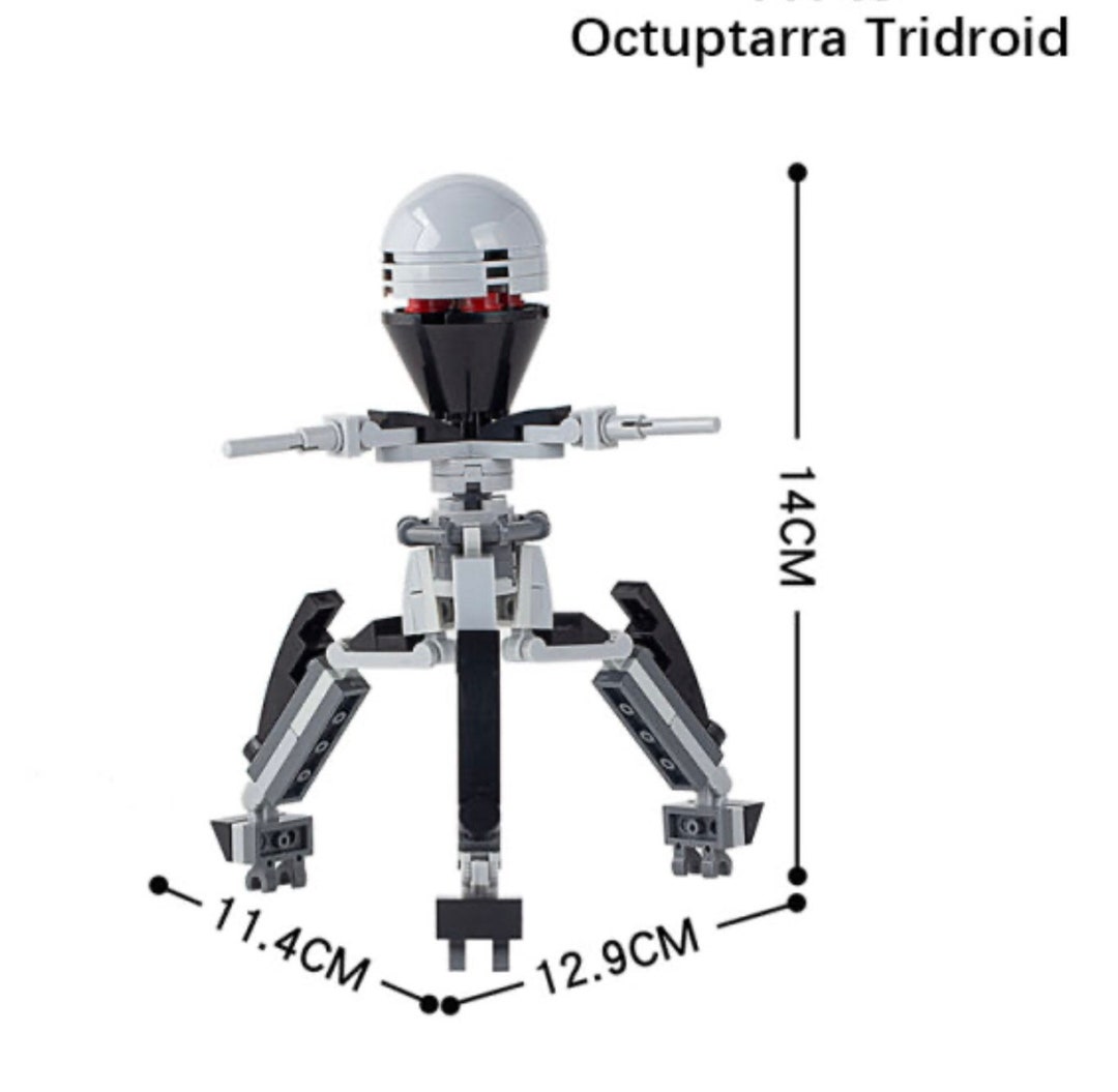 Octuptarra Tridroid Robot Minifigure - Etsy
