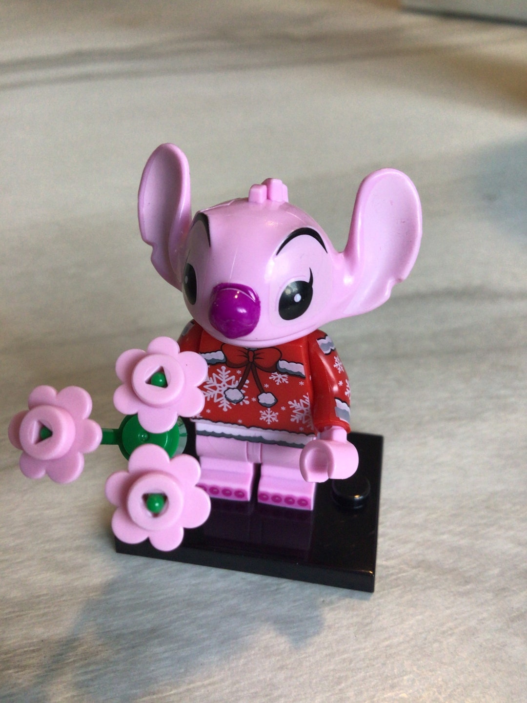 Lilo and Stitch Christmas Angel Custom Mini Figure - Etsy