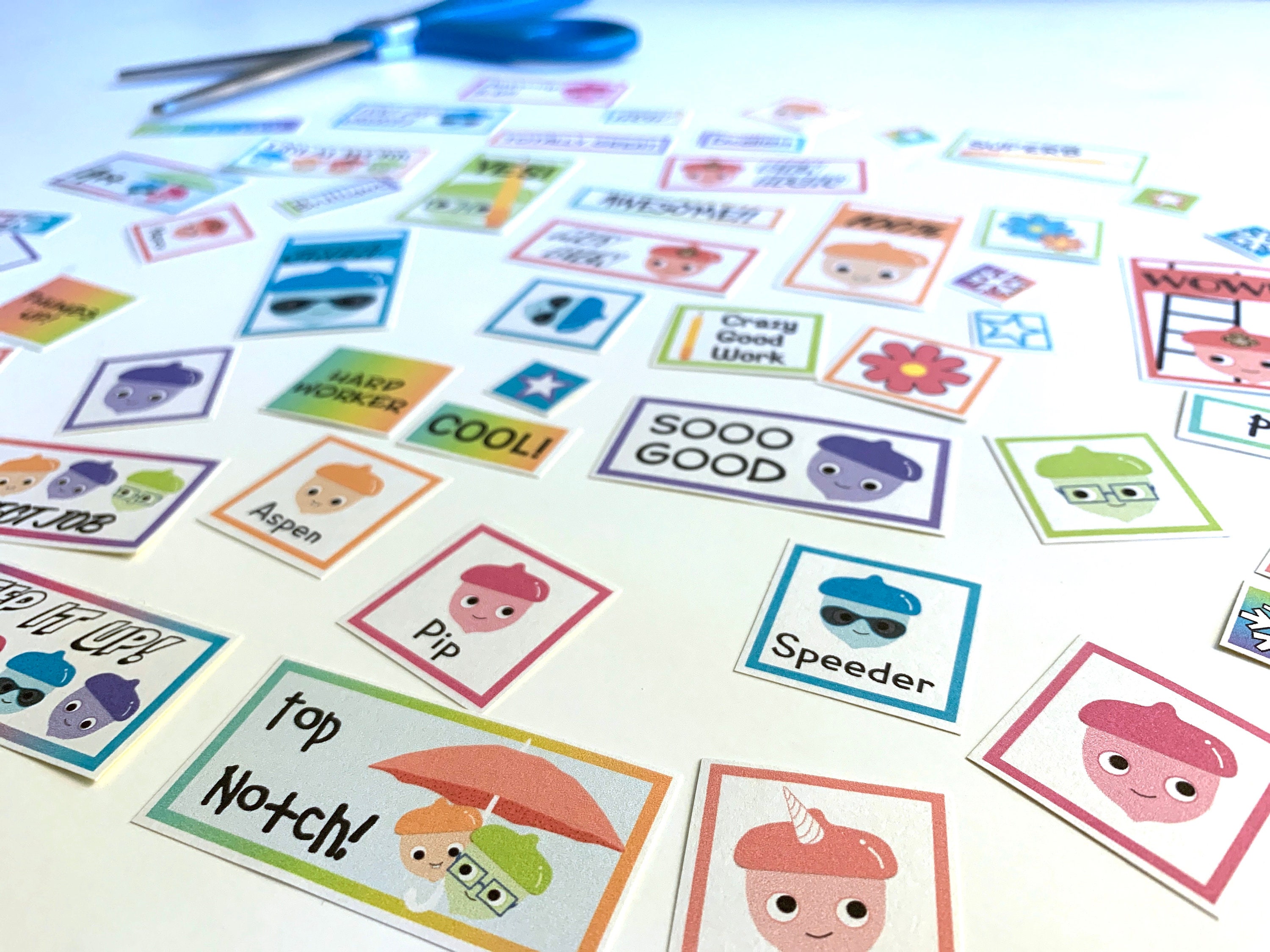 Downloadable Children Stickers Printable Stickers | Etsy