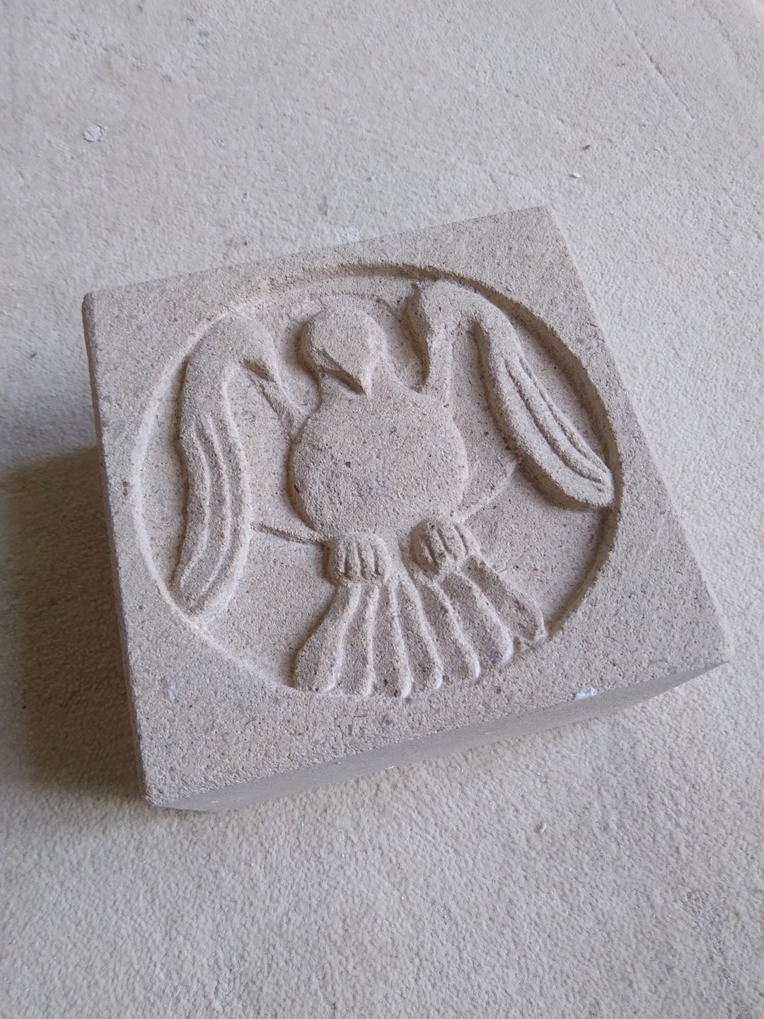 Holy Spirit Dove Hand Carved UK Natural Limestone Christian Symbol - Etsy