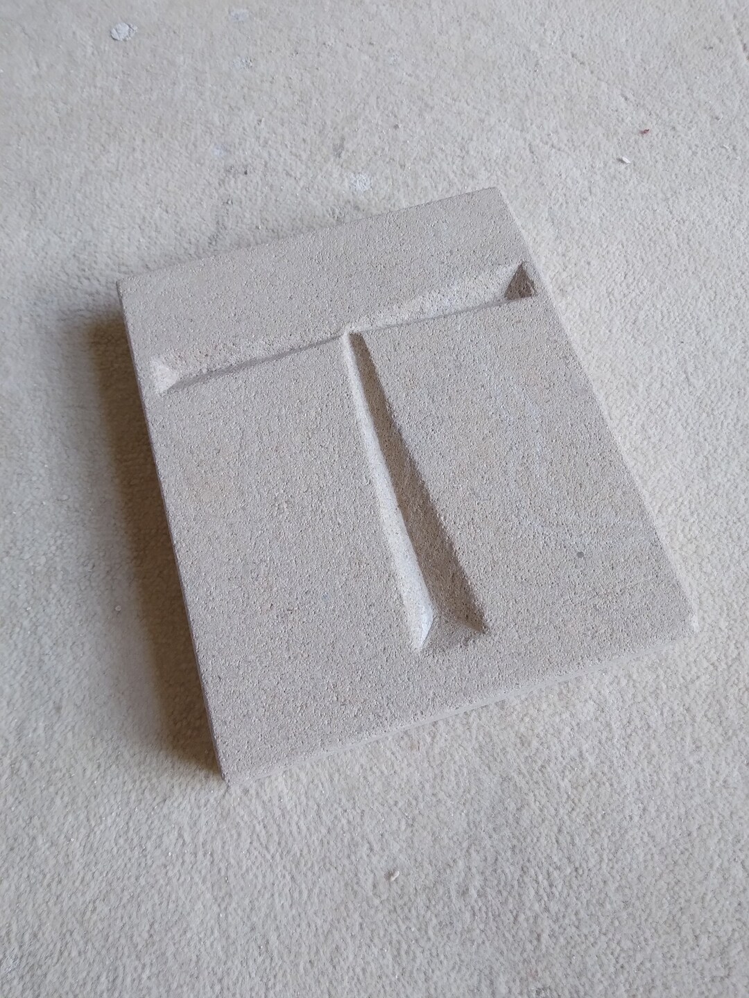 Tau Cross / St Anthony Cross Hand Carved UK Natural Limestone Christian ...