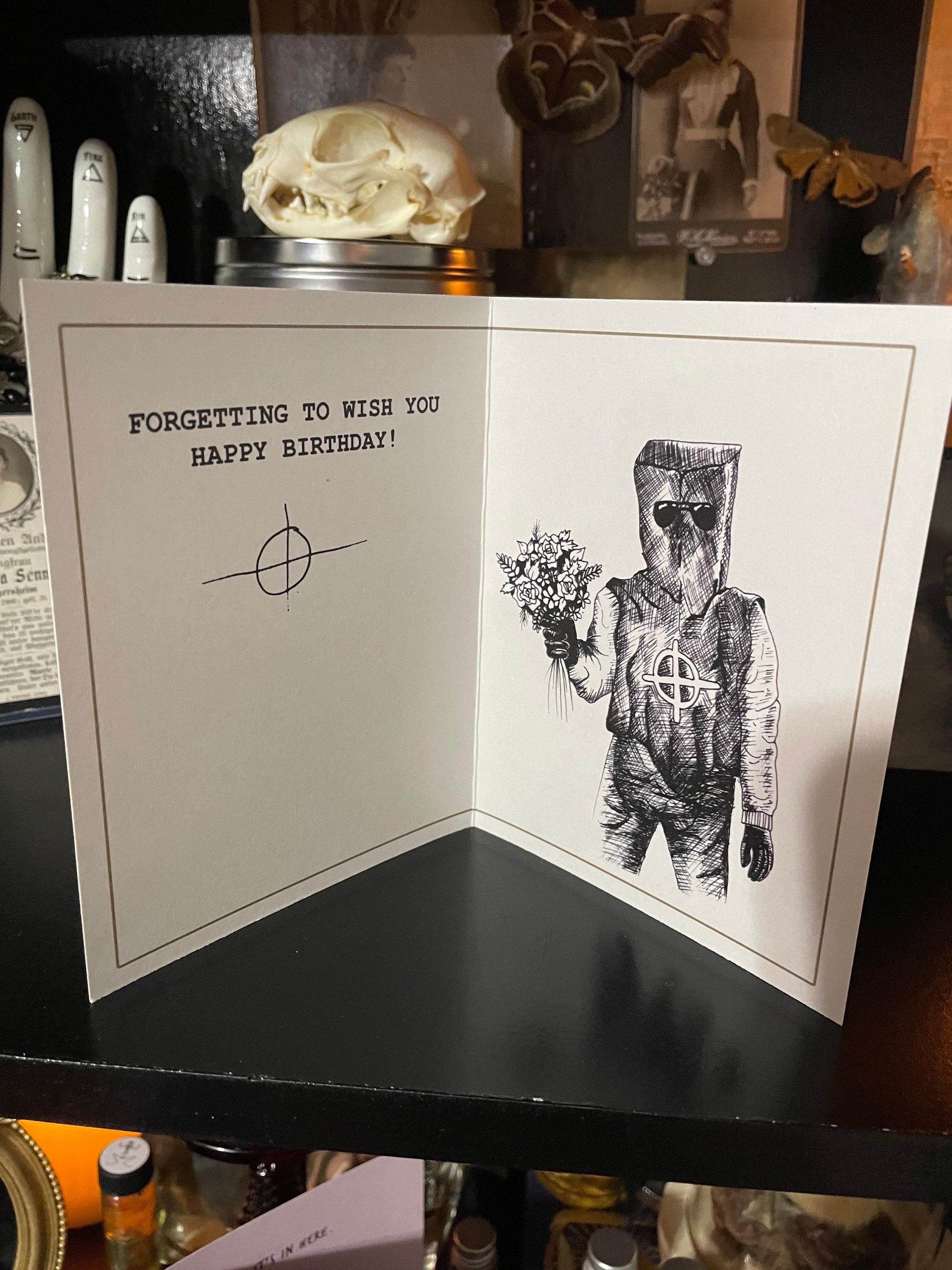 Serial Killer Birthday Cards - Etsy