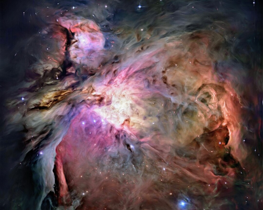 James Webb Orion Nebula Canvas Print - Etsy