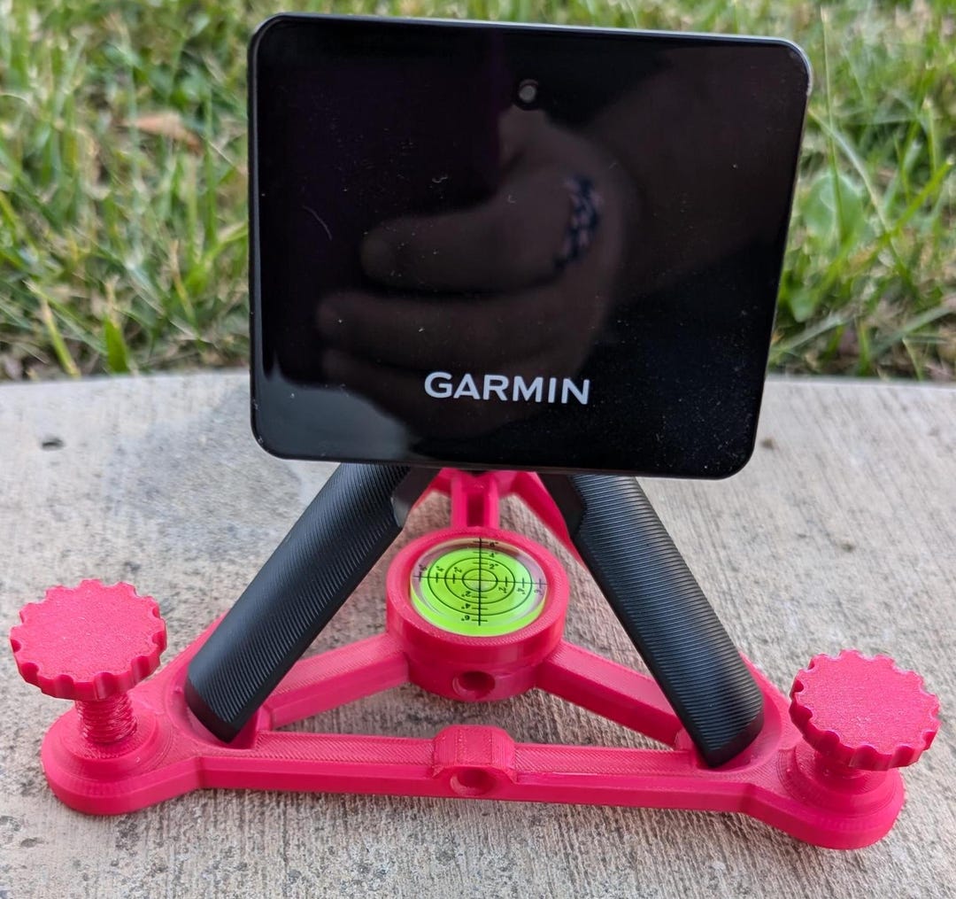 Custom 3D Printed Stand for Garmin Approach R10 Golf Launch Monitor ...