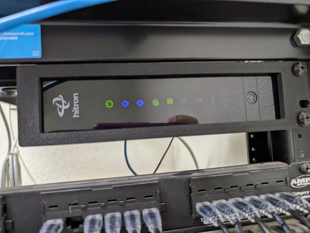 Rackmount Adapter for Hitron CGNM-2250 – 1.5U Rackmount Bracket for ...