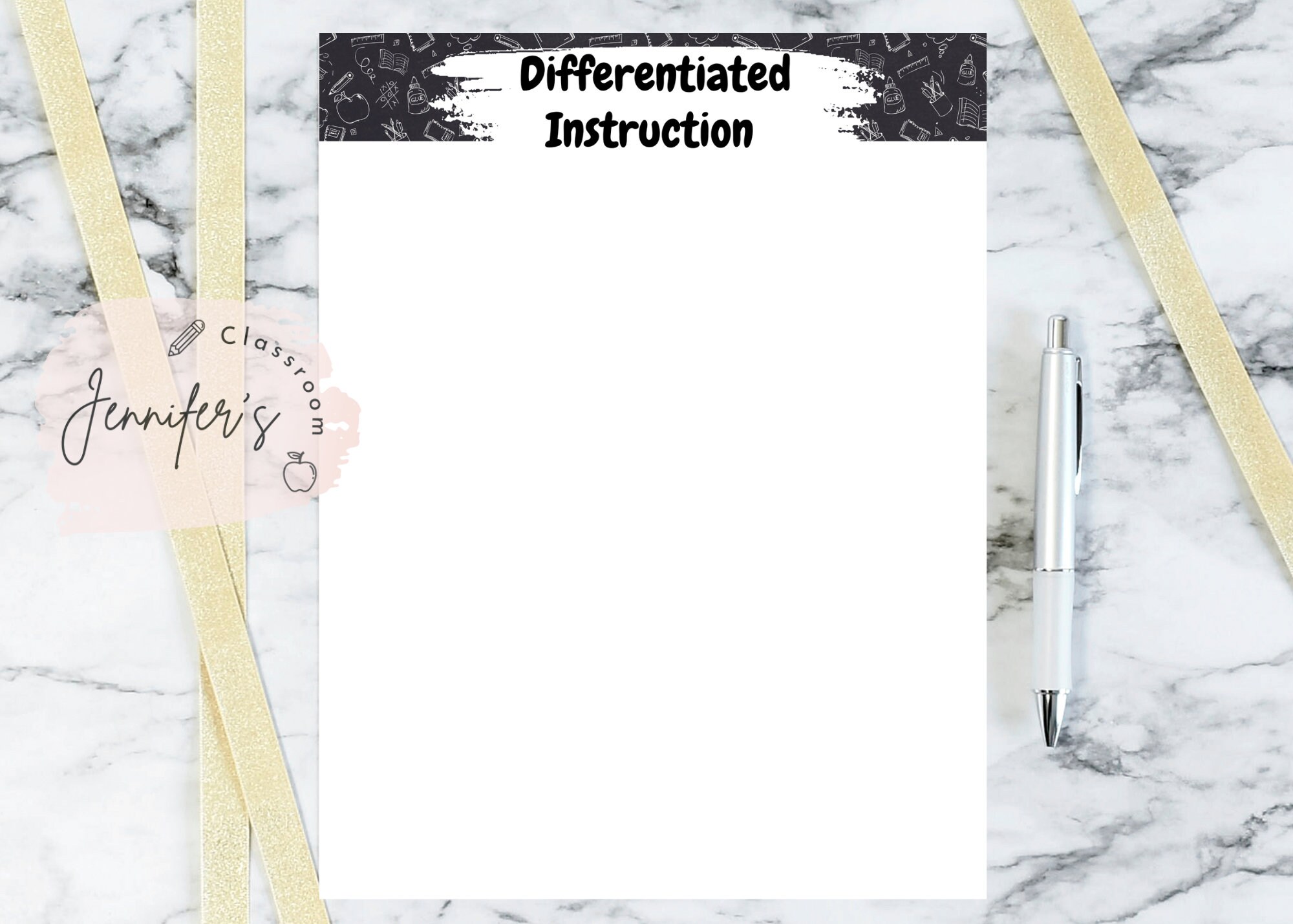 Teaching Portfolio Template - Teacher Portfolio, Editable Teacher ...