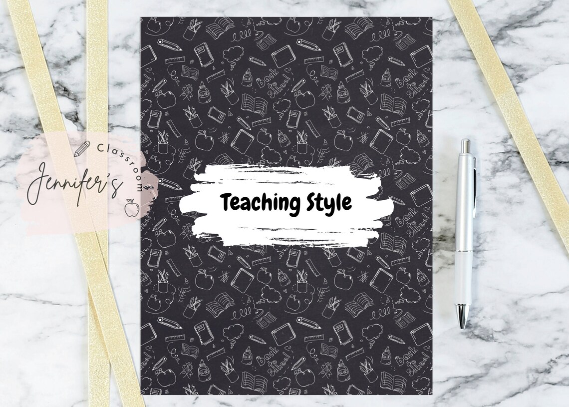 Teaching Portfolio Template - Teacher Portfolio, Editable Teacher ...