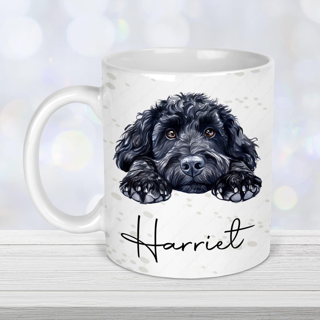 Personalised Cockapoo Mug, Mug & Coaster Gift Set, Christmas Gift ...