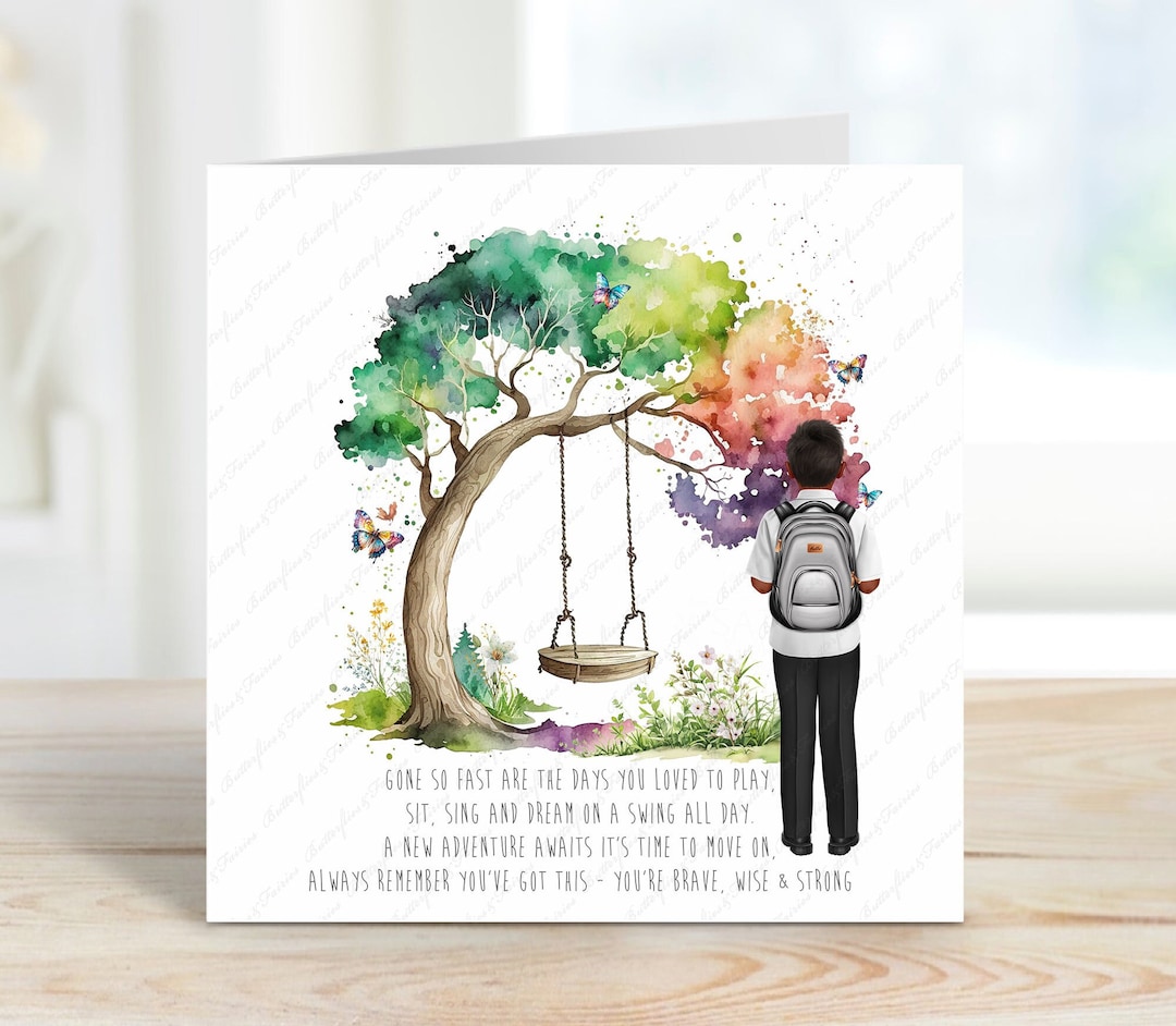 Year 6 Leavers Card, Last Day of School, End of Primary School, End of ...