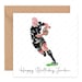 Personalised Rugby Birthday Card, Rugby Card for Dad, Birthday Card for ...