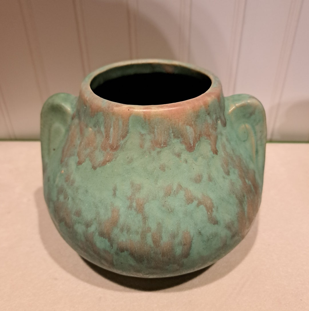 Vintage Drip Glaze Pottery - Etsy