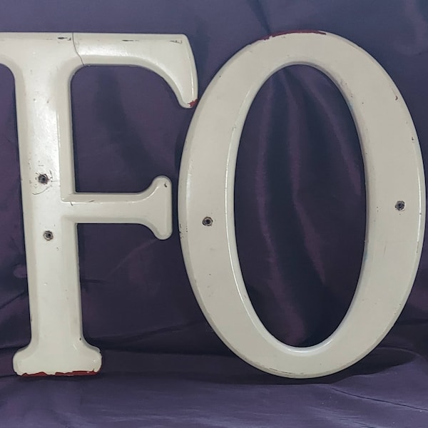 Vintage Sign Letters - Etsy