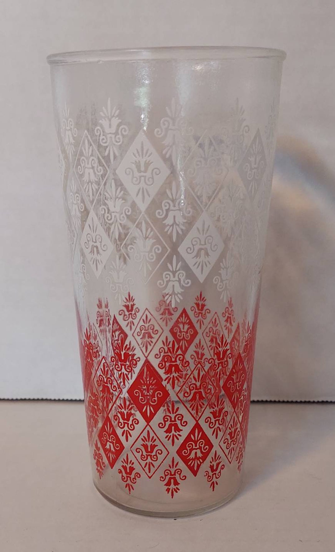 Mid-century Modern Drinking Glass - Etsy
