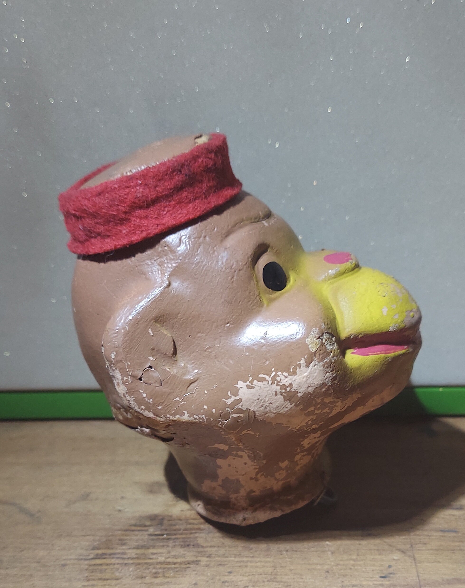 1940s Bellhop Monkey Puppet Head - Etsy