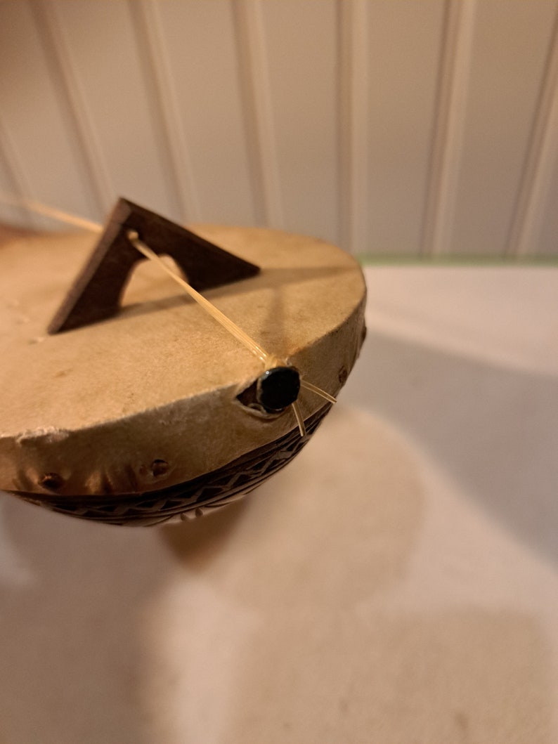 Wood Carved Horse Head Balkan Gusle Fiddle - Etsy