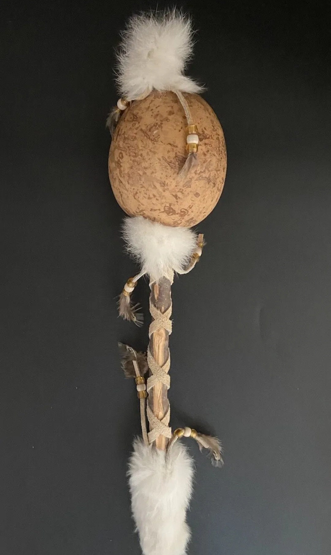 Native American Ceremonial Rattle - Etsy