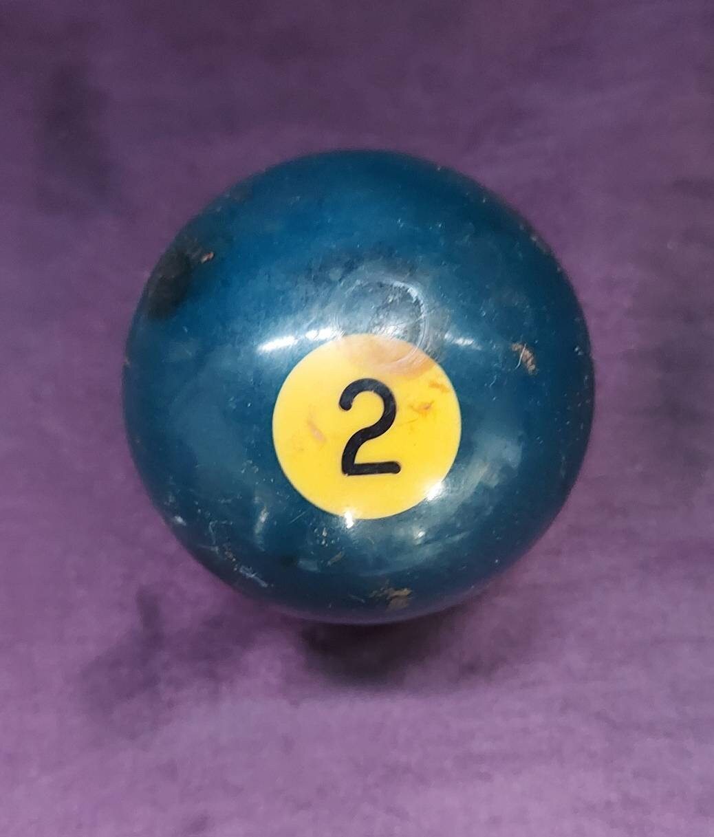 Lot of 13 Vintage Pool Balls - Etsy
