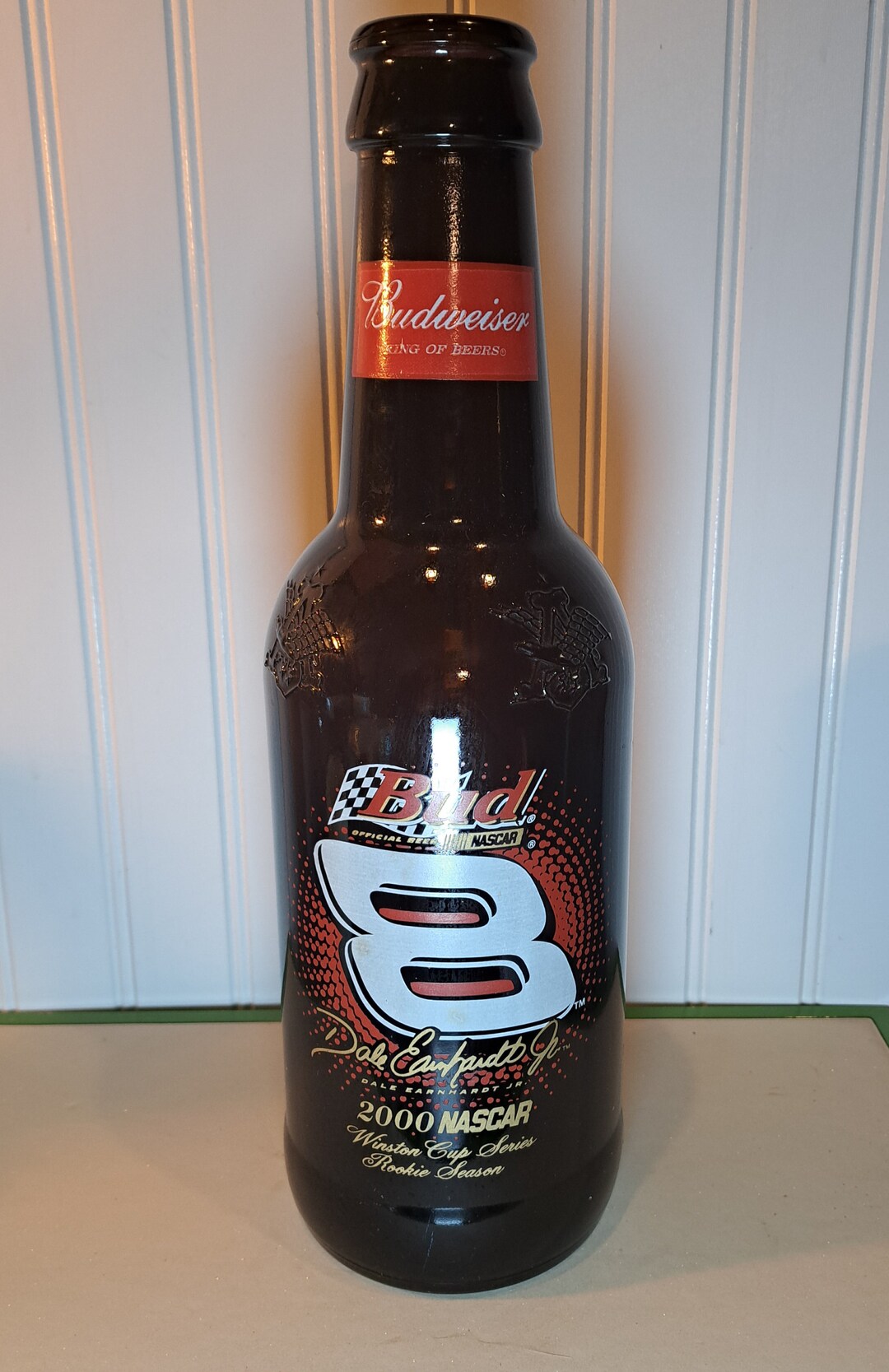 2000 Budweiser Dale Earnhardt Jr. Nascar Bottle - Etsy