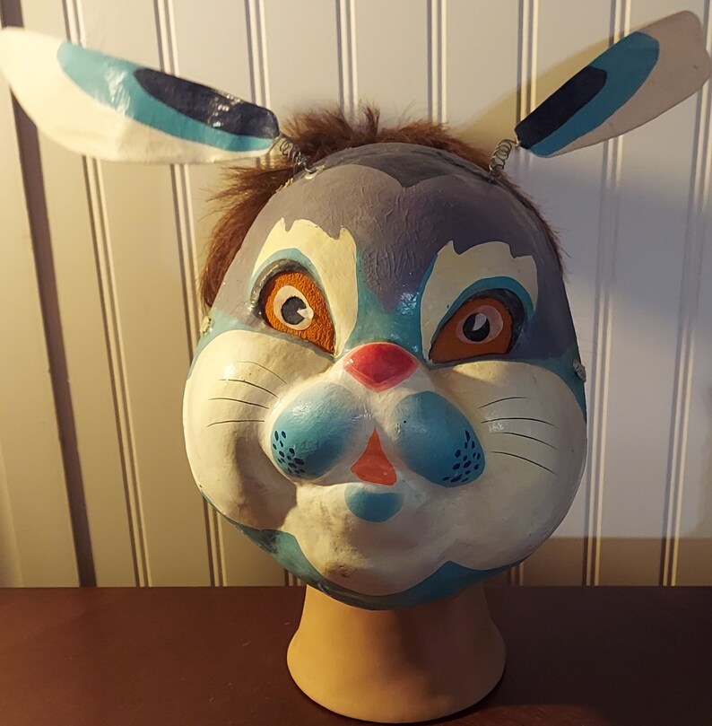 1970s Rabbit Bunny Mask - Etsy