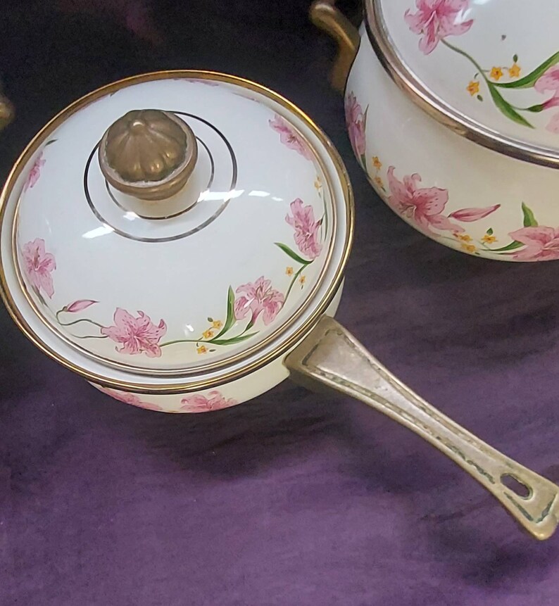 6 Piece Normandy Enamelware - Etsy