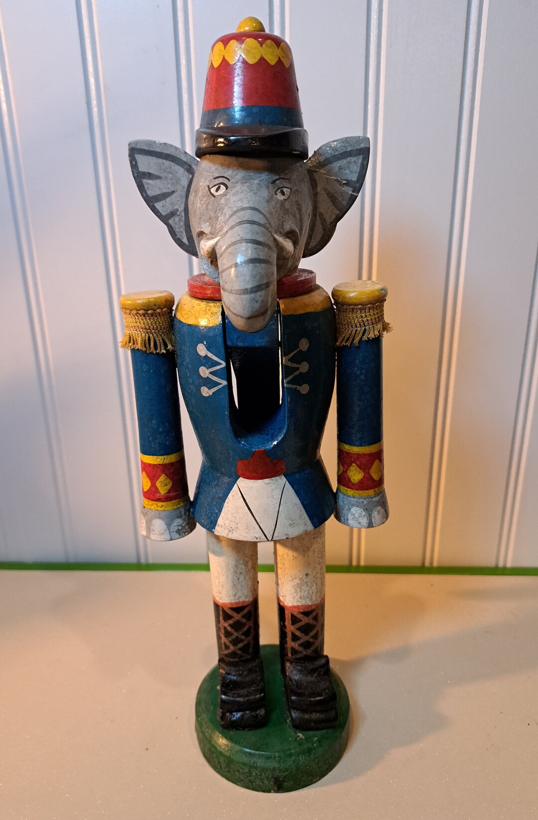 Swank Elephant Nutcracker - Etsy