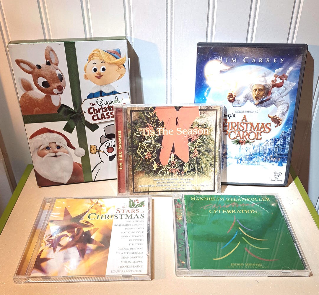 Christmas Dvd/cd Lot - Etsy