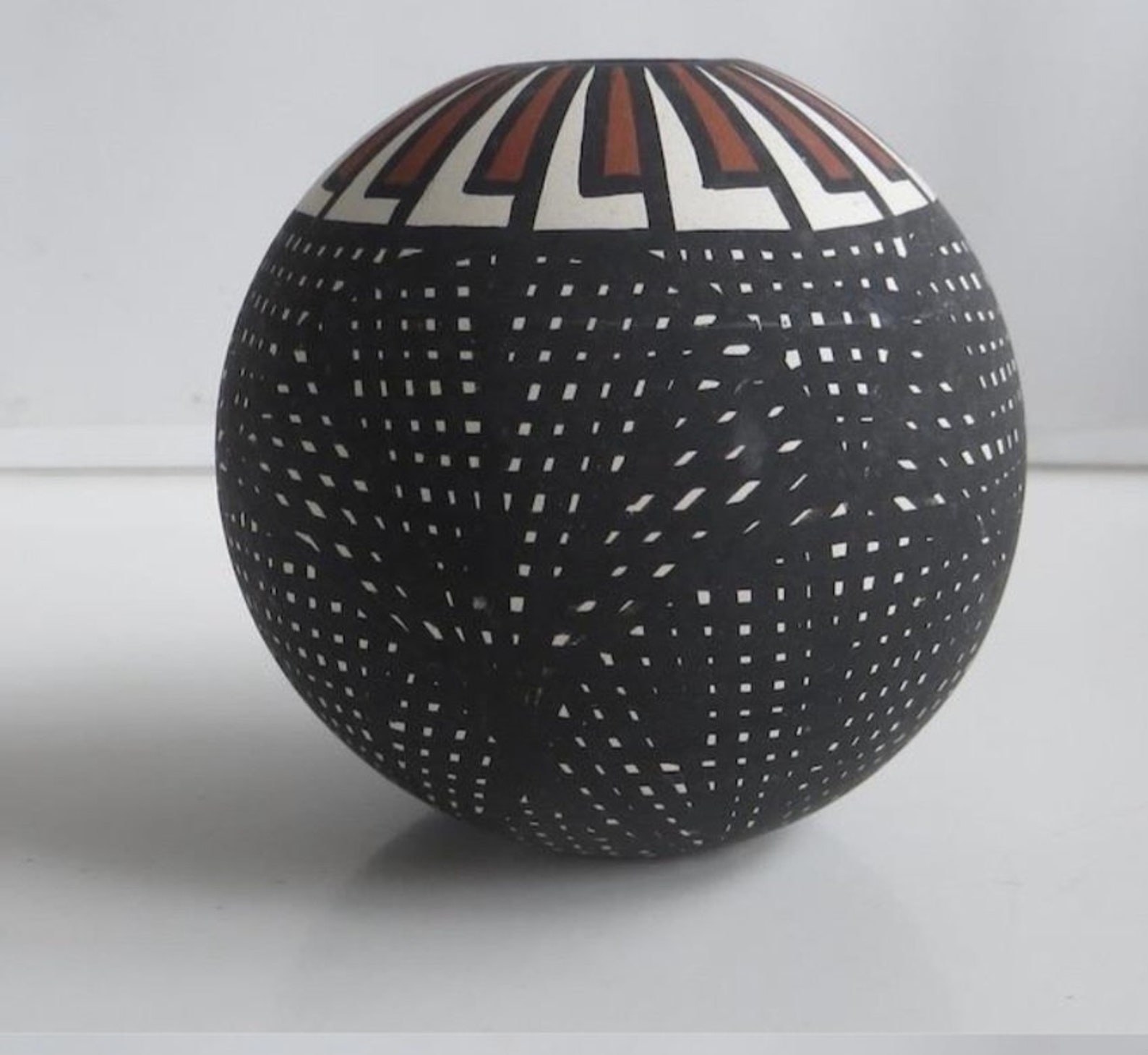 Vintage Louis Acoma Seed Pot Pottery - Etsy