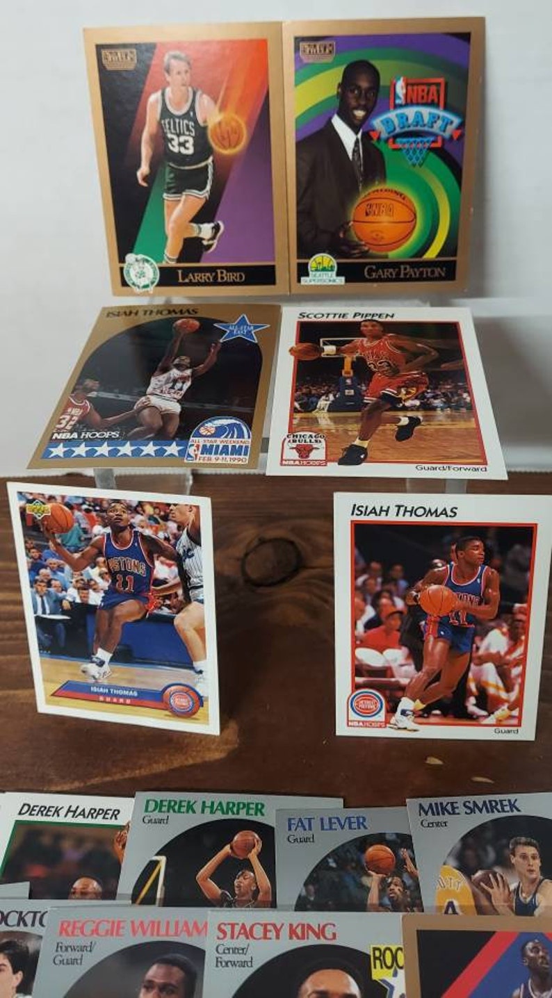 Vintage Basketball Card Lot - Etsy