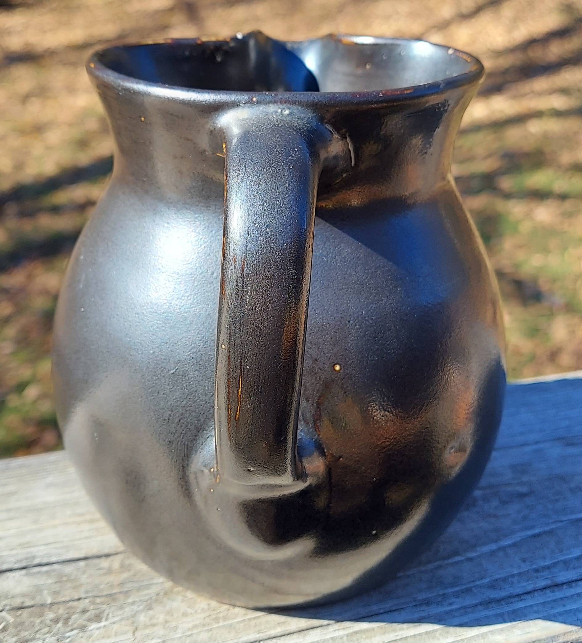 RARE Georgia Art Pottery Pitcher - Etsy