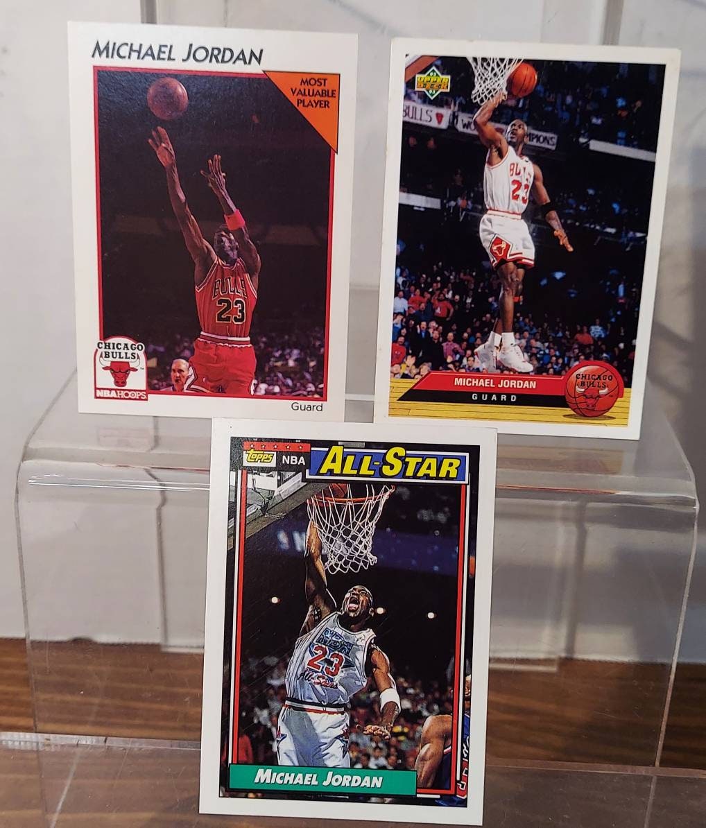 Michael Jordan Basketball Card Lot - Etsy
