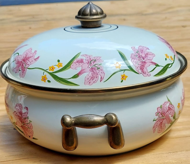 6 Piece Normandy Enamelware - Etsy