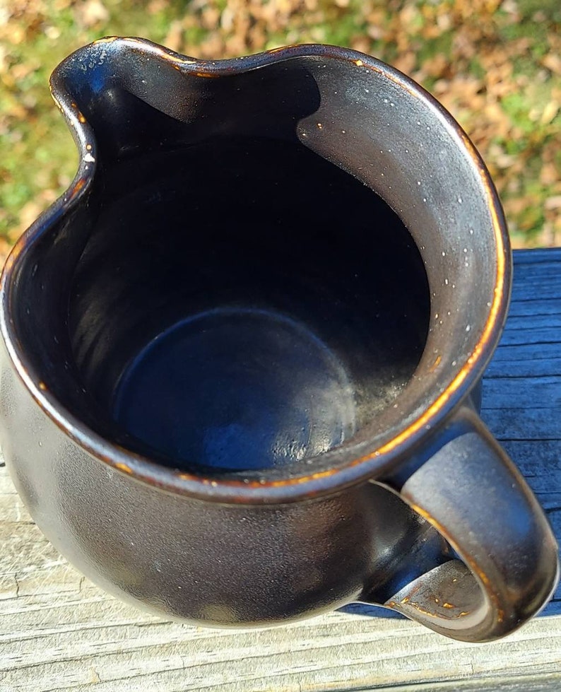 RARE Georgia Art Pottery Pitcher - Etsy