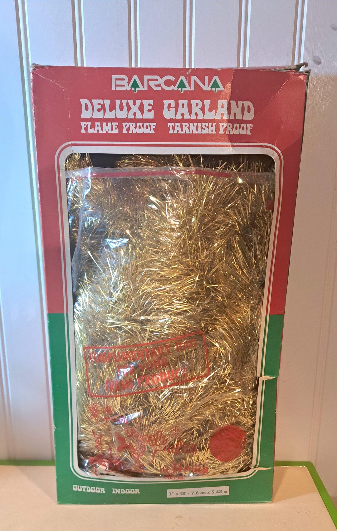 1970s Barcana Deluxe Gold Garland - Etsy