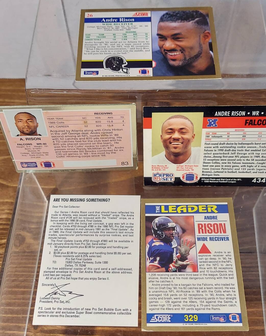 Andre Rison Football Lot - Etsy