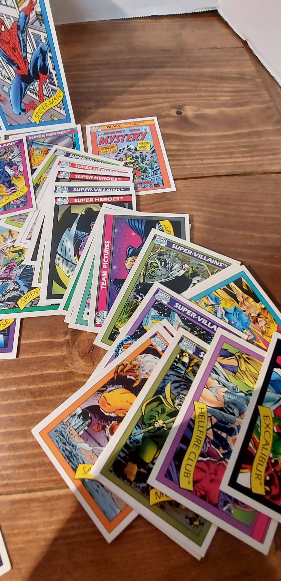 1990-91 Marvel Comic Card Lot - Etsy