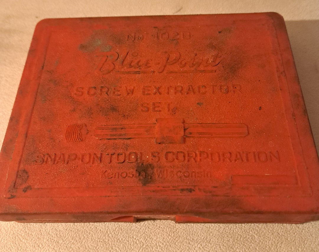 Blue Point No. 1020 Screw Extractor Set - Etsy