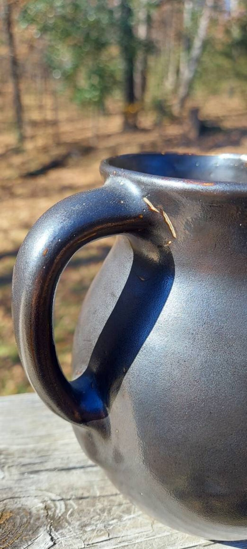 RARE Georgia Art Pottery Pitcher - Etsy