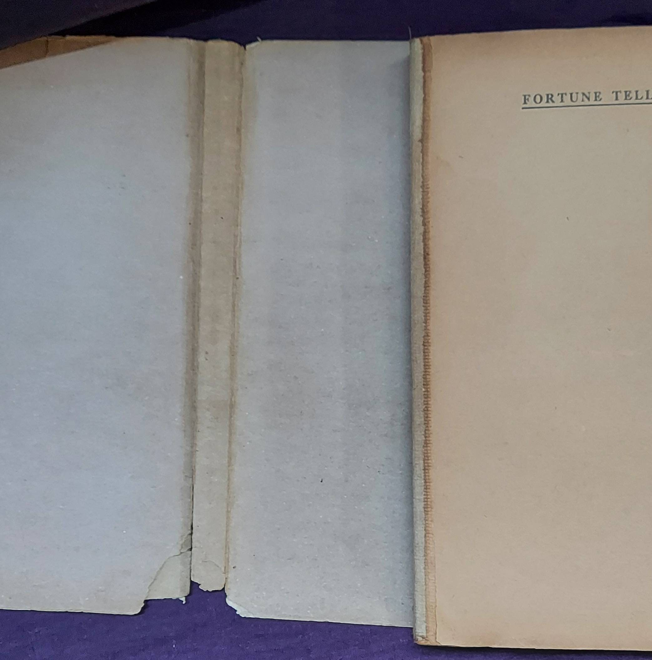 1940s Fortune Telling Book - Etsy