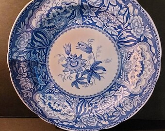 The Spode Blue Room Collection woodman Plate | Etsy
