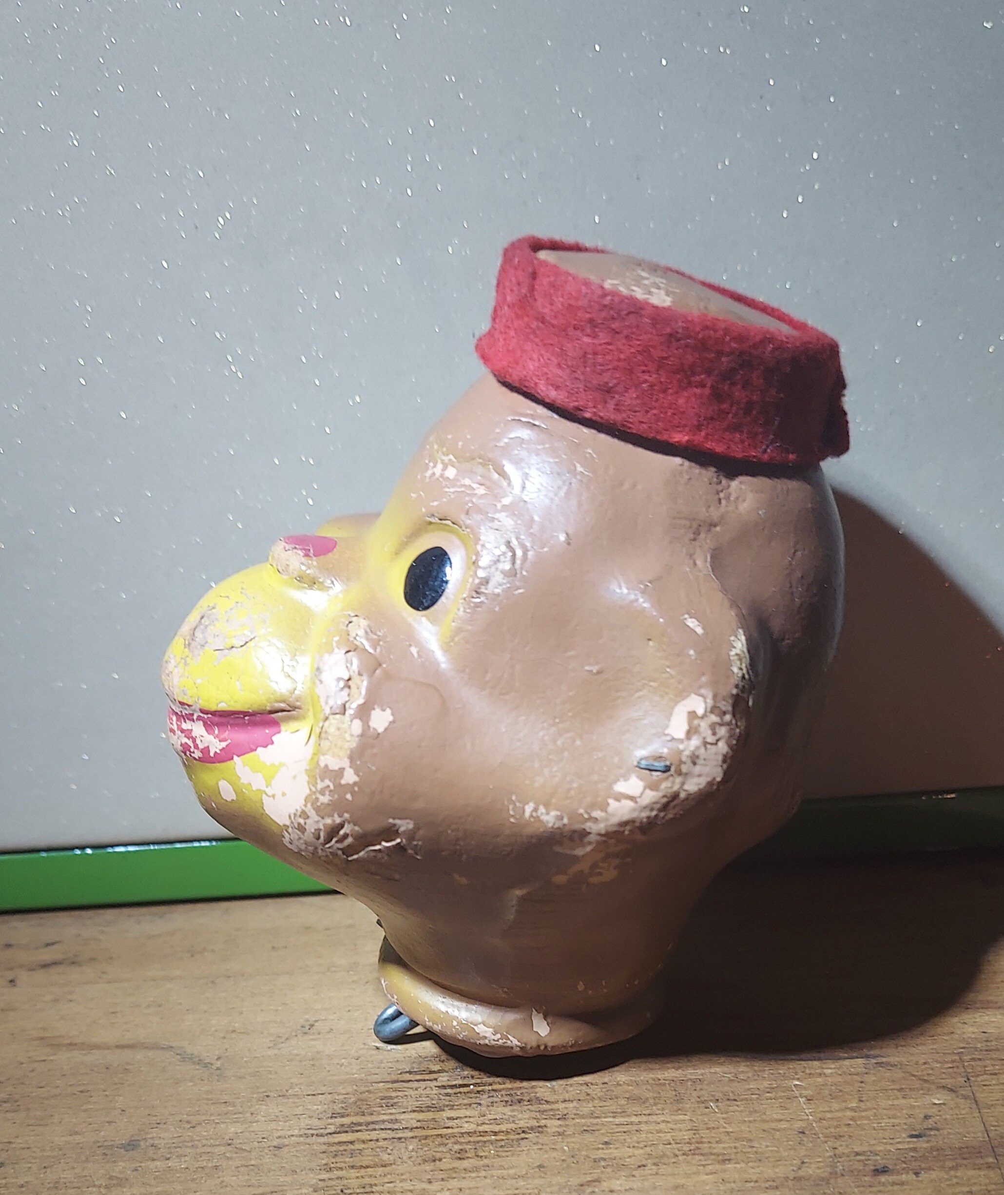 1940s Bellhop Monkey Puppet Head - Etsy