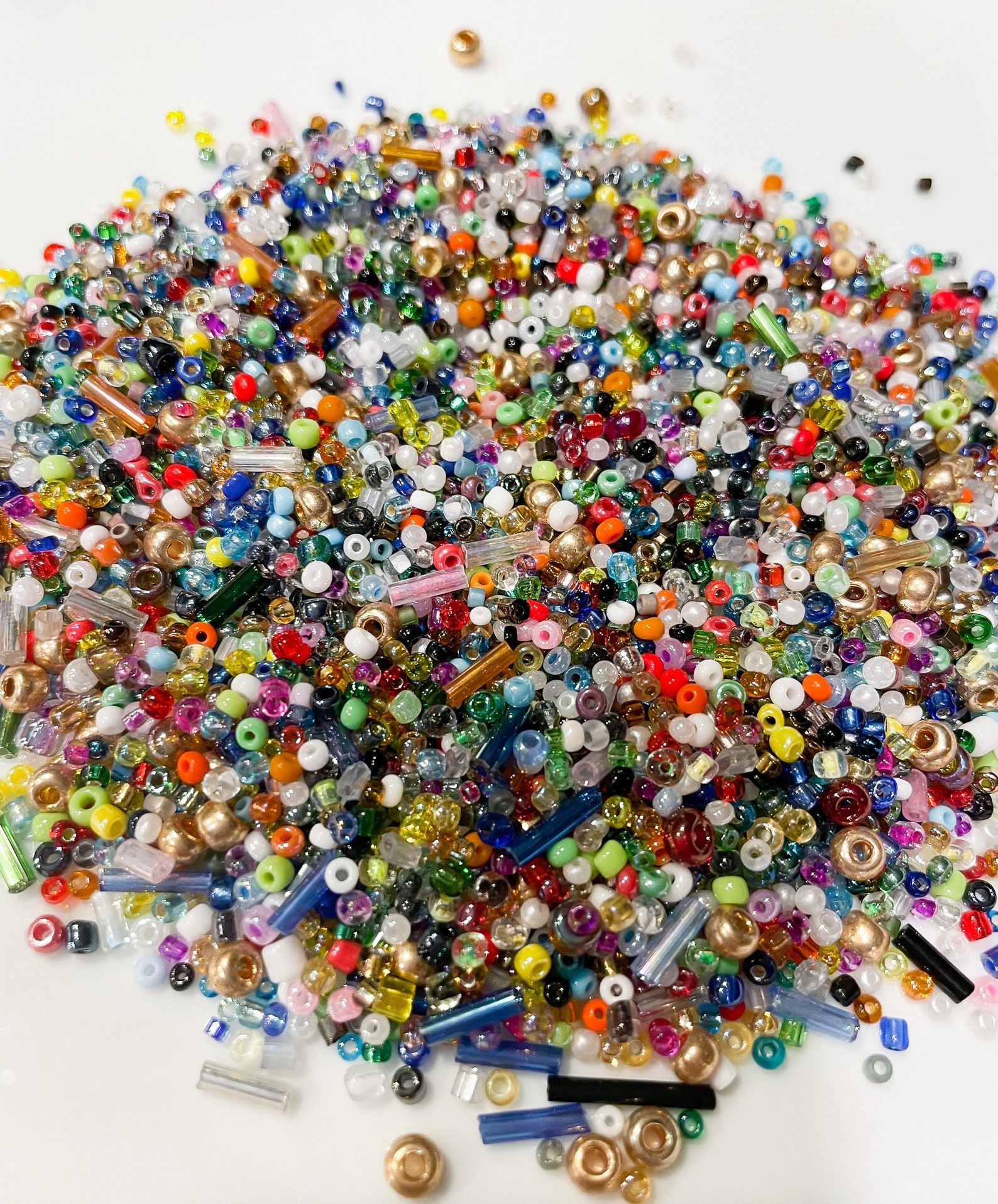 Colorful Seed Bead Variety Blend Bead Soup Assorted Colors - Etsy