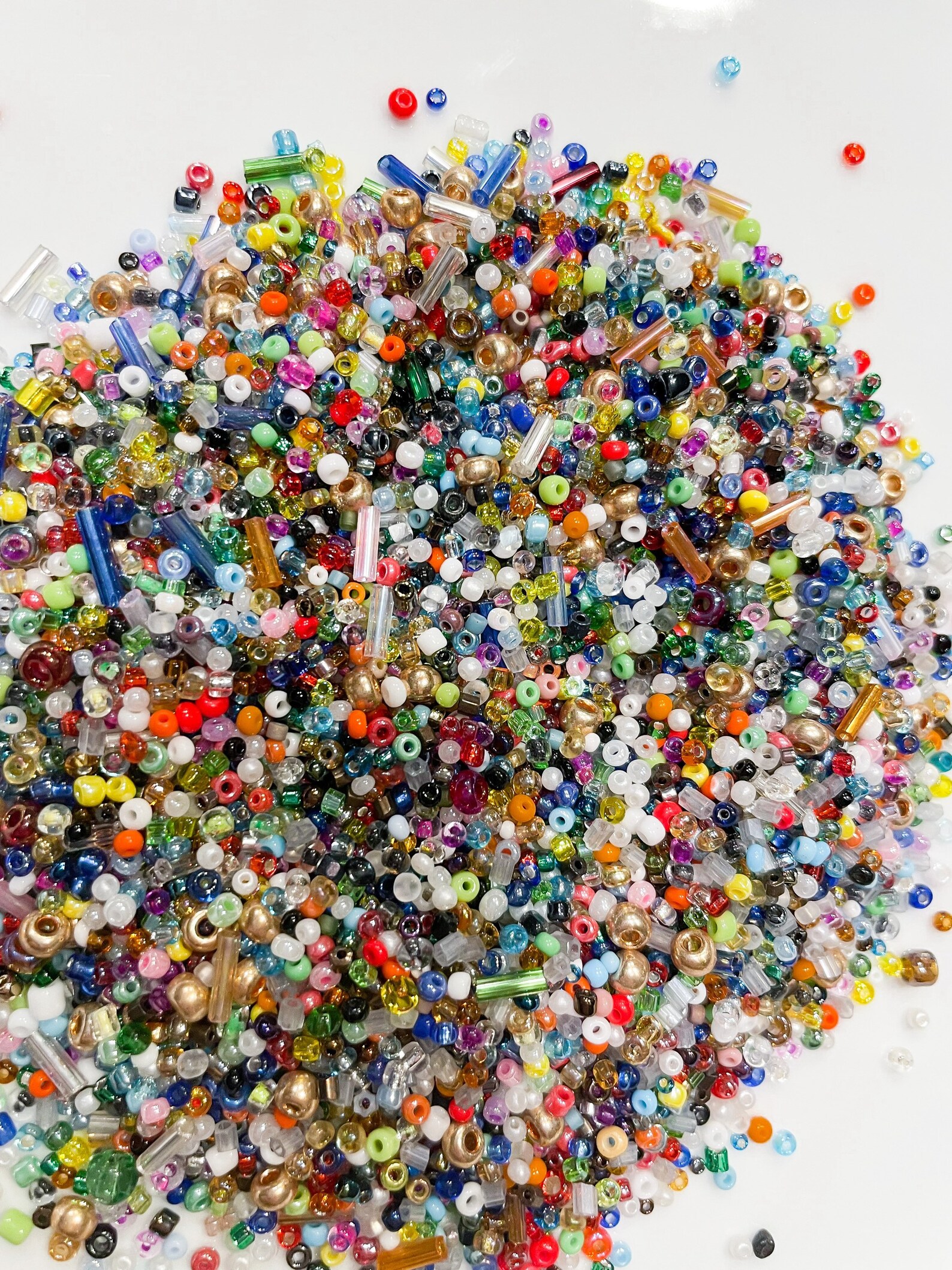 Colorful Seed Bead Variety Blend Bead Soup Assorted Colors - Etsy