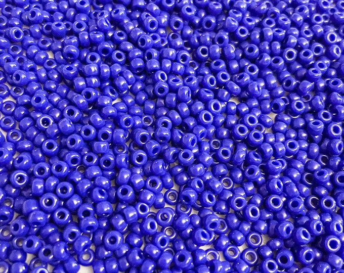8/0 Mixed Blue Seed Beads 3mm Multi Tone Seed Beads Mixed Seed Beads ...