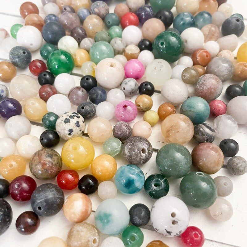 Gemstone Beads - Etsy