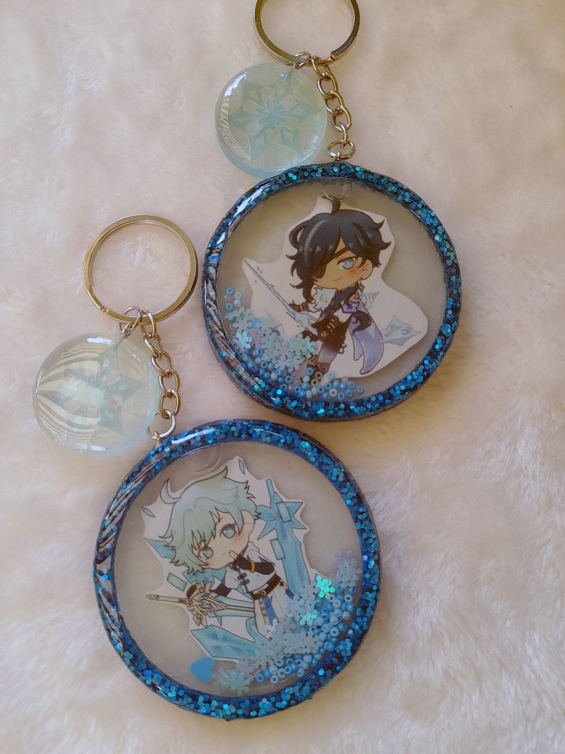 Genshin Impact Cryo 4 Stars Shaker Kaeya Chongyun Nerd Gift Accessory ...